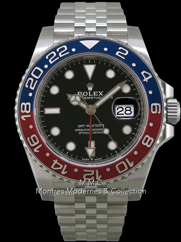 Rolex GMT-Master II réf.126710BLRO Dite "Superman" occasion MMC (Num 10303)
