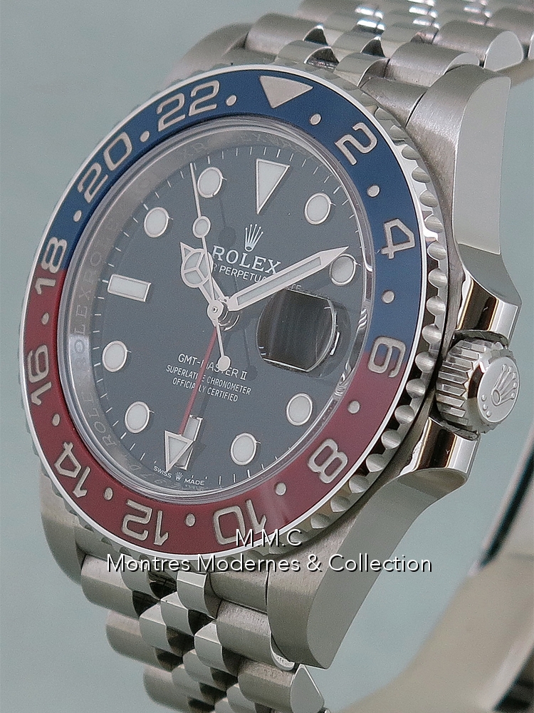 Rolex GMT-Master II réf.126710BLRO Dite "Superman" occasion MMC (Num 10303)