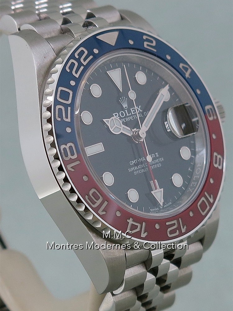 Rolex GMT-Master II réf.126710BLRO Dite "Superman" occasion MMC (Num 10303)